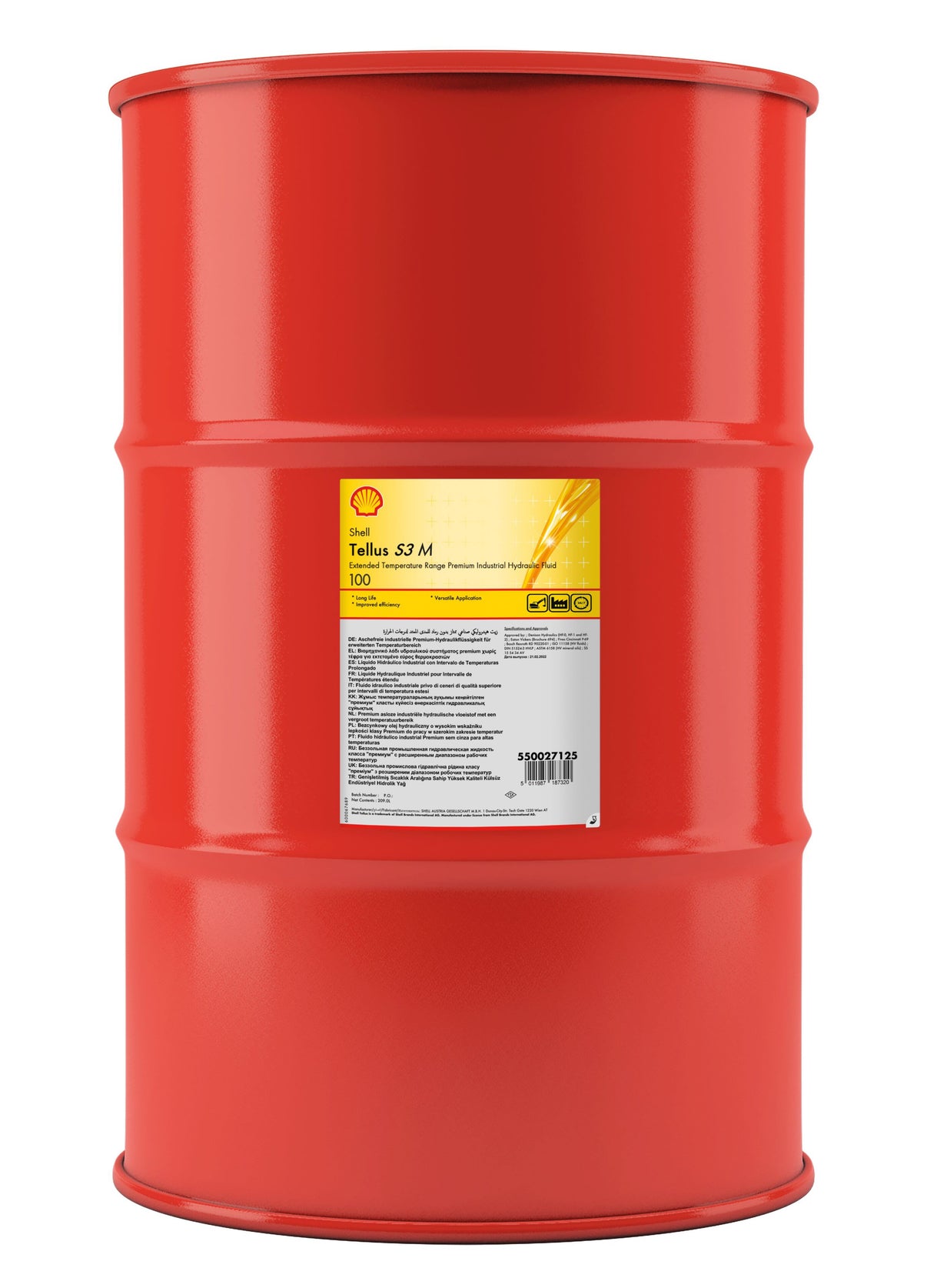 Shell Tellus S3 M 100 – Knapphus Energi AS
